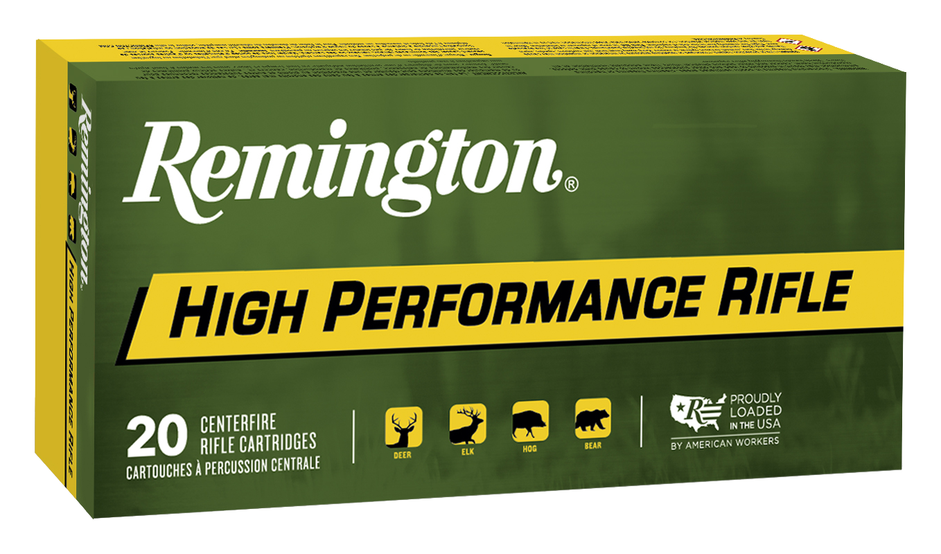 Remington High Performance .17 Remington 25 Grain HP Centerfire Rifle ...